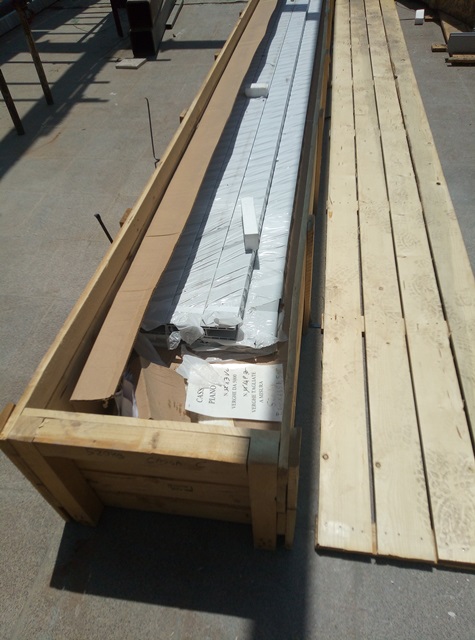 Material of Box or spindle aluminum Louvre facades | curtain wall ...